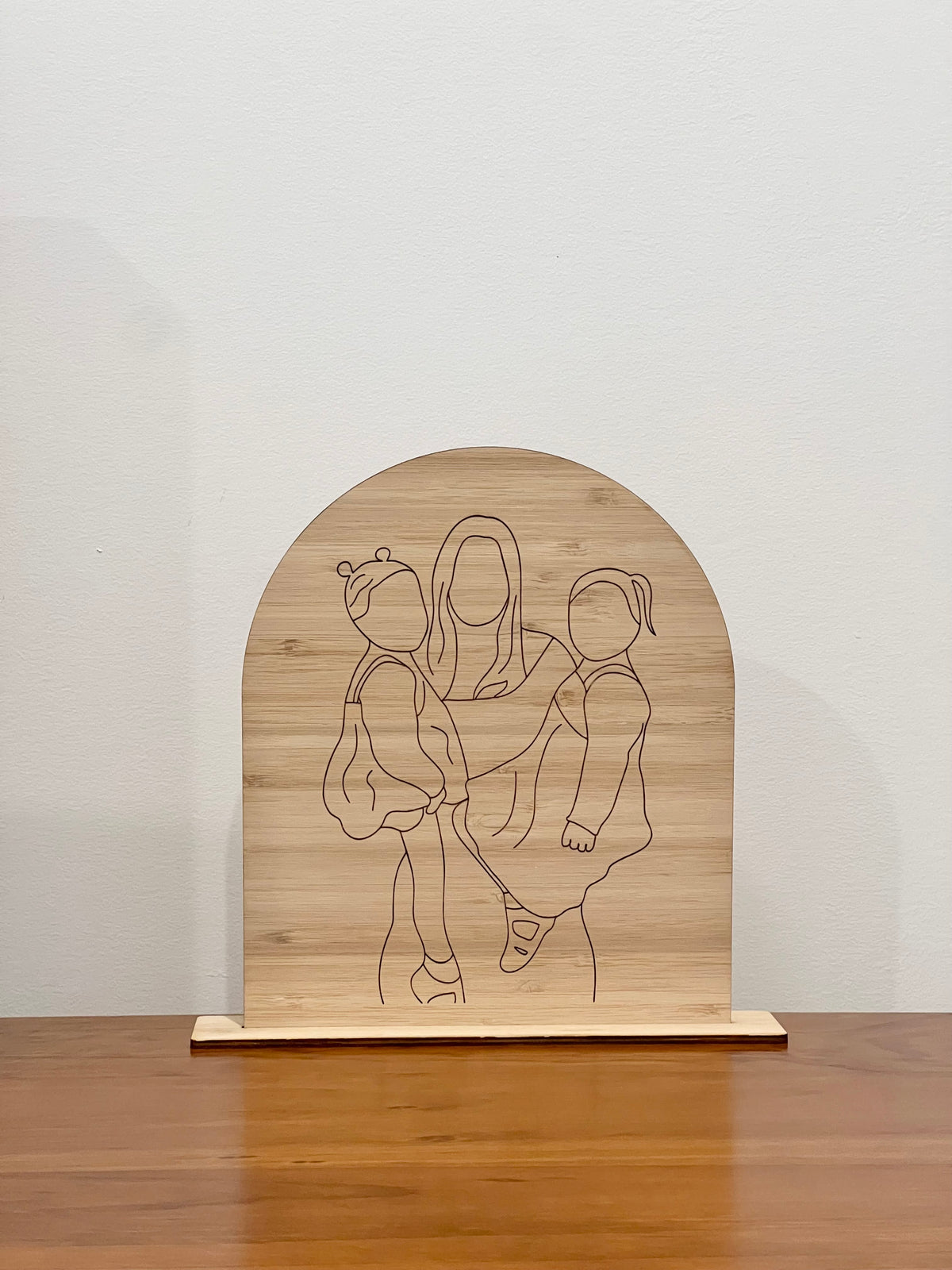 Line art plaque – funnybunnykids